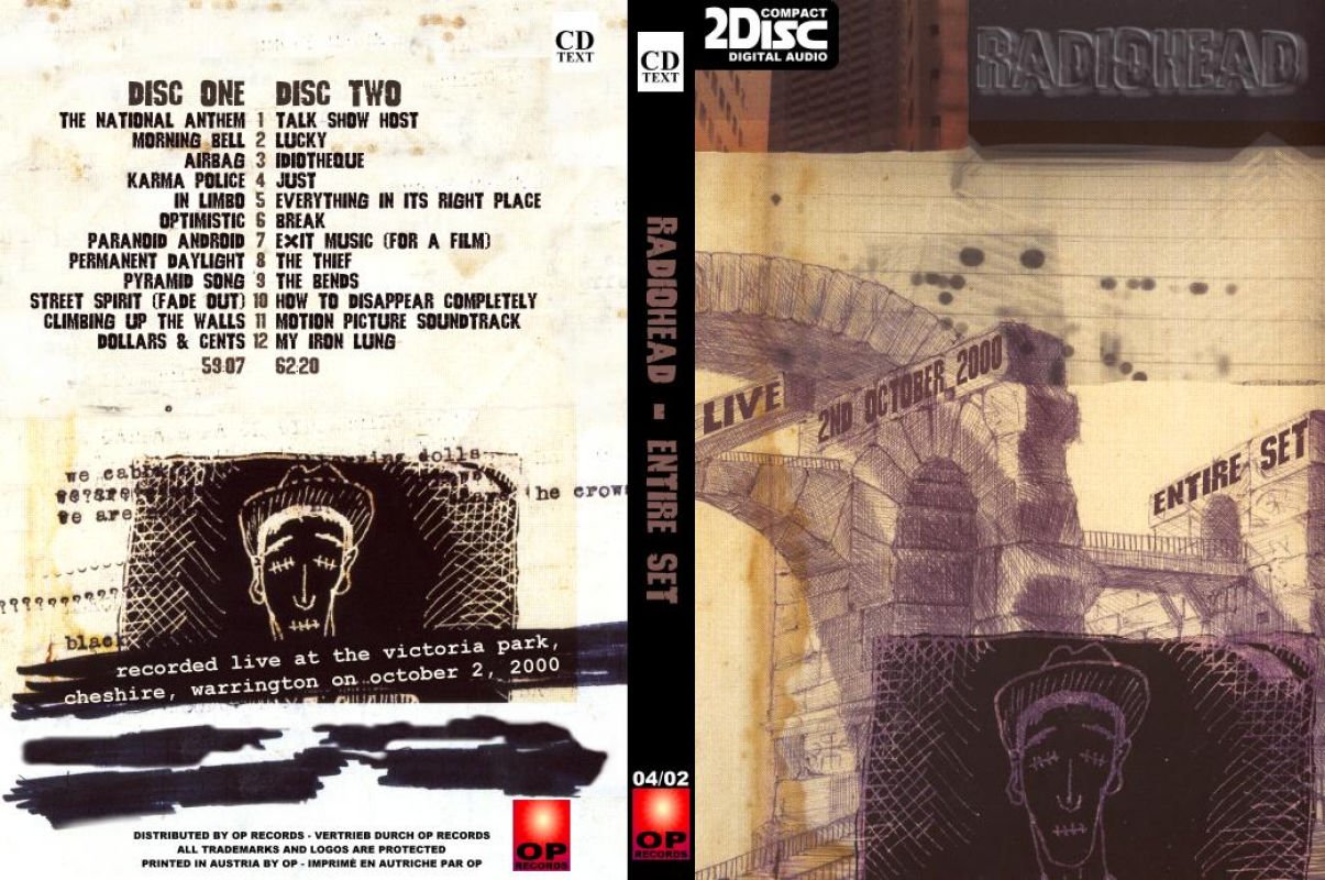 Radiohead Entire Set : Front | DVD Covers | Cover Century | Over 1.000. ...